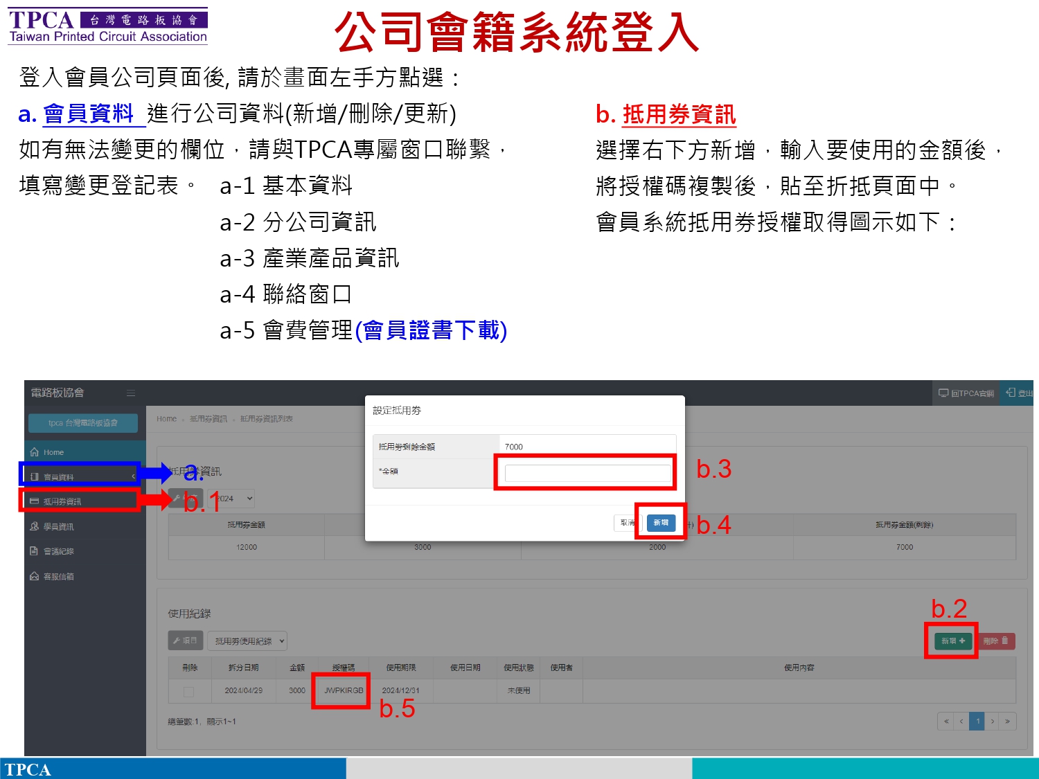 ★2025 TPCA會員抵用券優惠 !!敬請會員把握良機★-TPCA台灣電路板協會